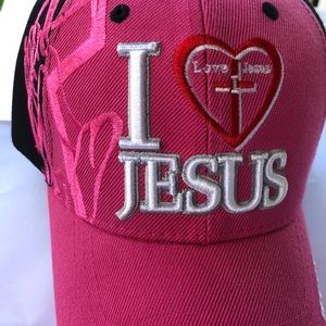 USA Headwear | Accessories | I Love Jesus Hat | Poshmark